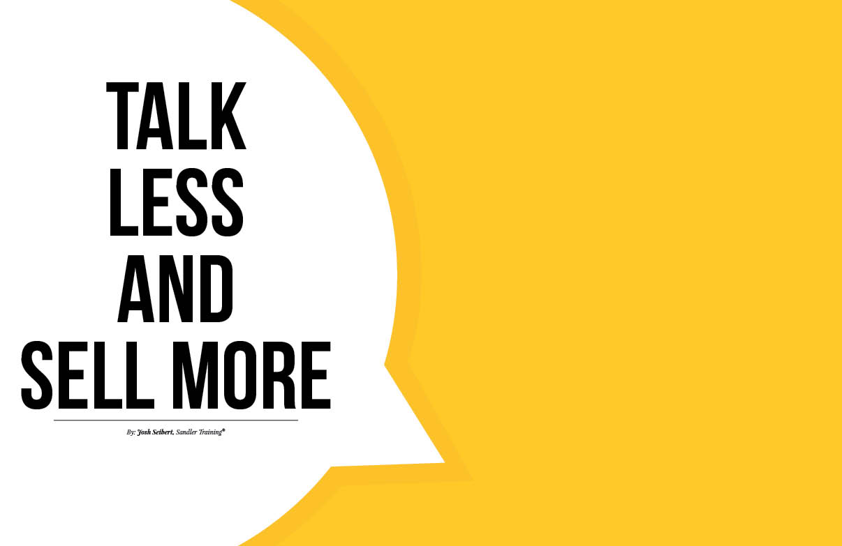 Talk Less And Sell More Smart Choice